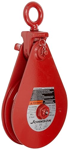 Gunnebo-Johnson TL 3S 8R E Tong Line Block, 1/2" - 5/8" Rope, 3 ton ...