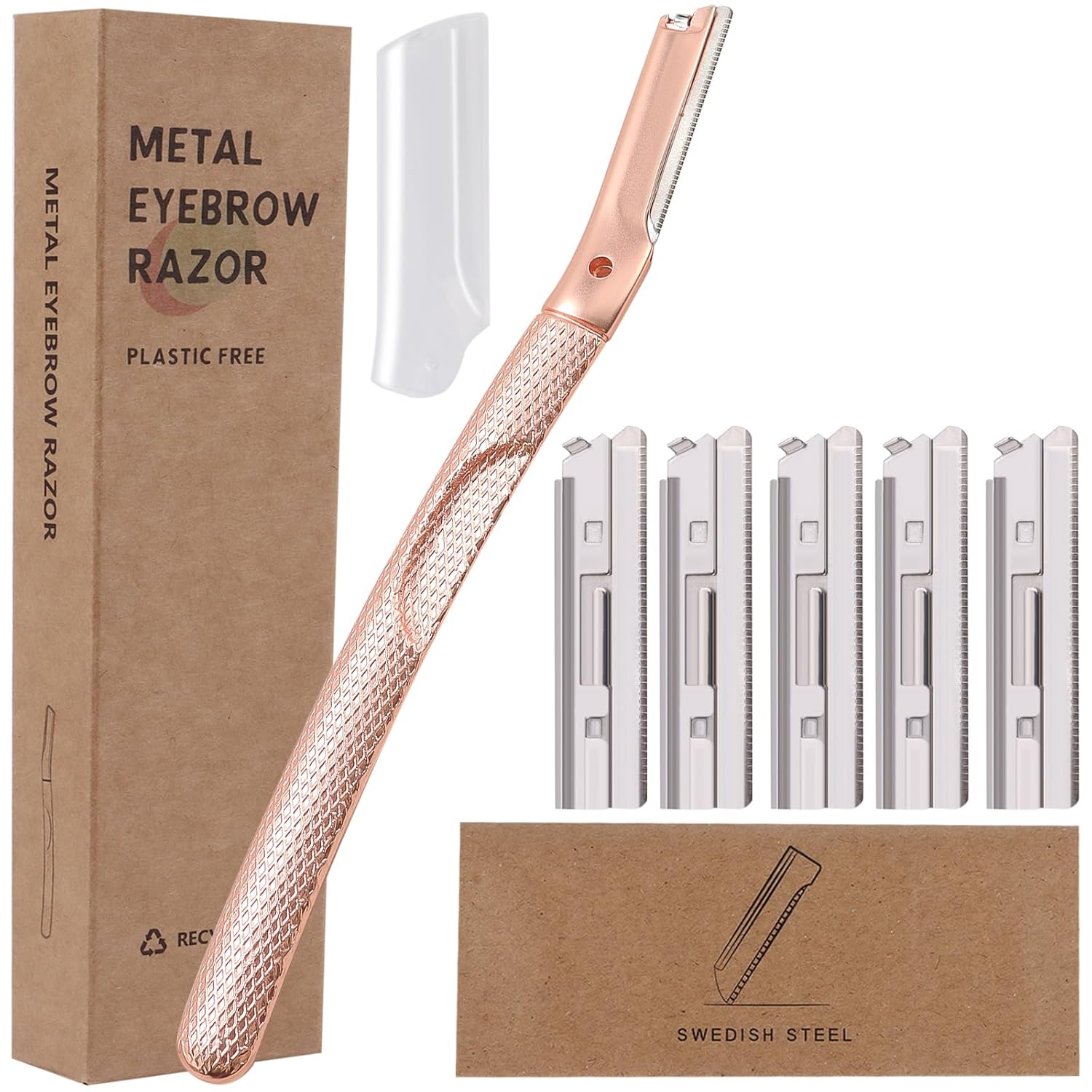 Amazon.com: Dermaplaning Tool, Face Razors Eyebrow Razor, Exfoliating ...