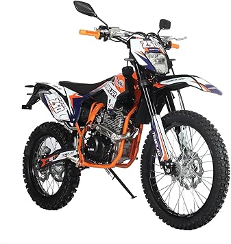 Amazon.com: X-PRO Templar 250cc Zongshen Brand Engine Dirt Bike with All Lights and 5-Speed ...
