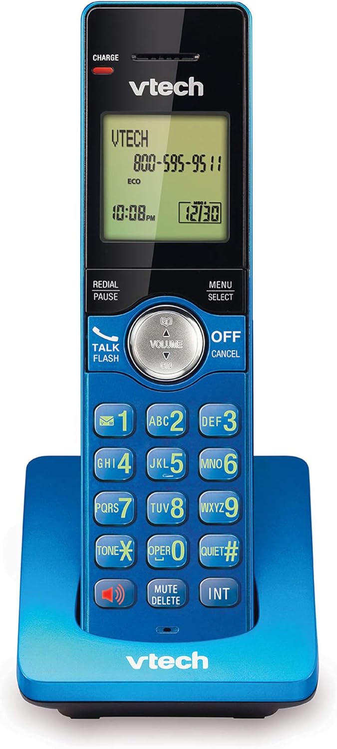 Amazon.com : VTech CS6909-15 Accessory Cordless Handset, Blue ...