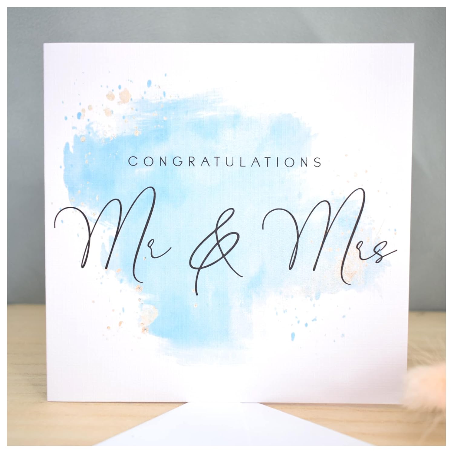 Congratulations Mr & Mrs | Wedding Greeting Card | Newly Married Couple ...