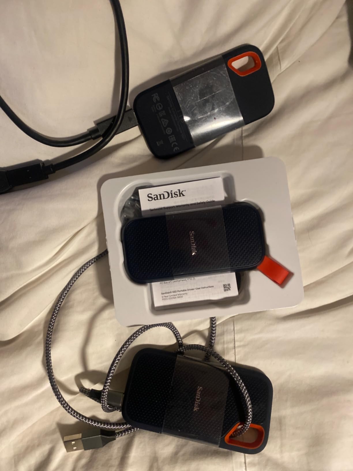 $10/mo - Finance SanDisk 1TB Portable SSD - Up to 800MB/s, USB-C, USB 3 ...