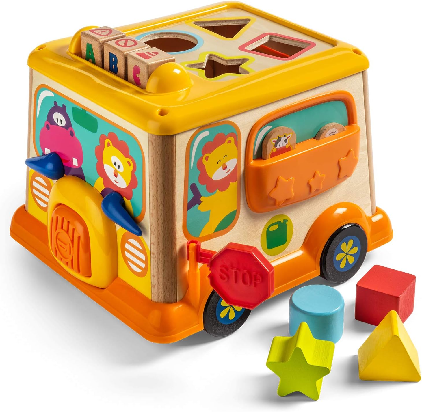 Buy TOP BRIGHT Activity Cube For 1 2 Year Old Girl Boy Gift Wooden
