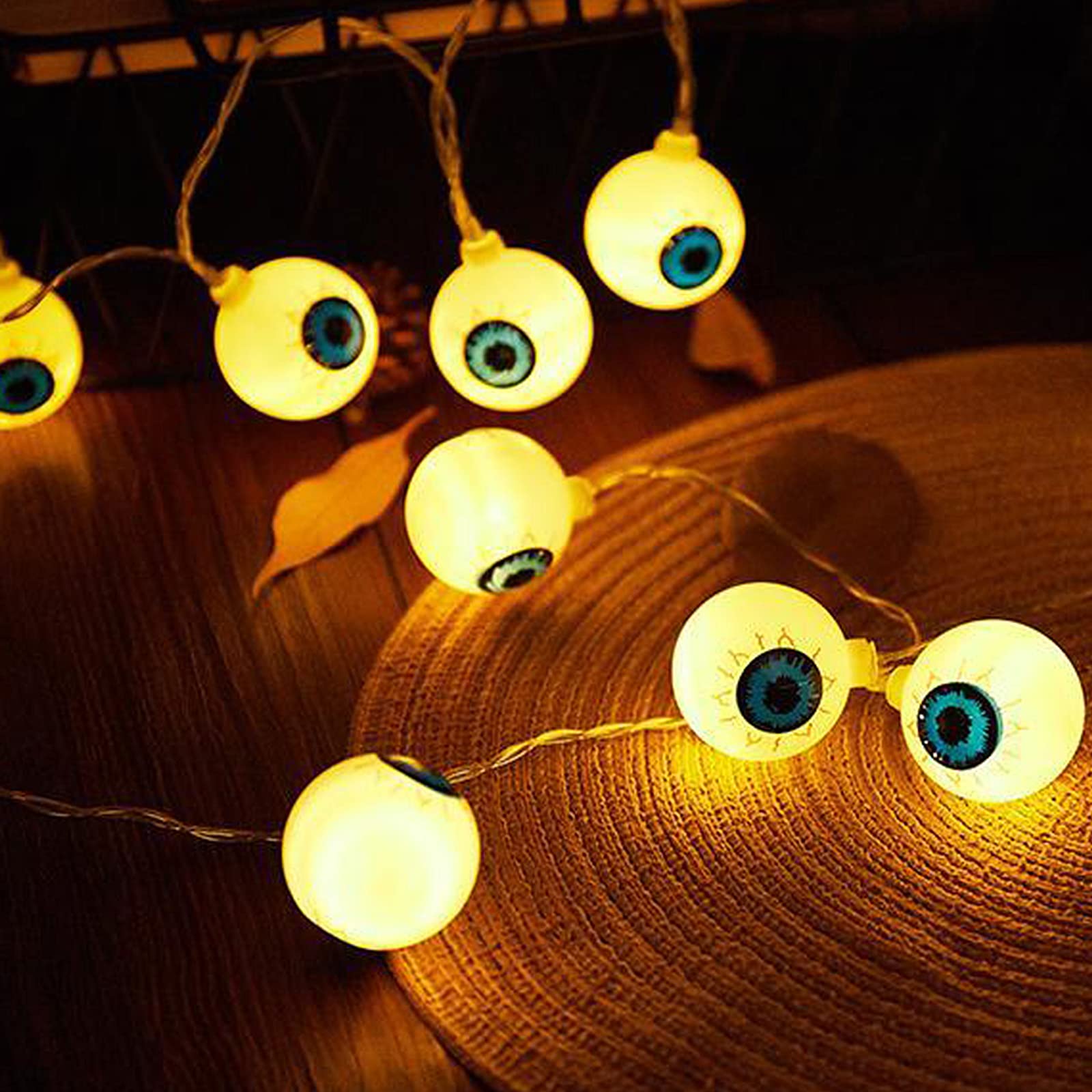 Halloween Eyeball Lights Halloween Eyeball Led String Lights Indoor