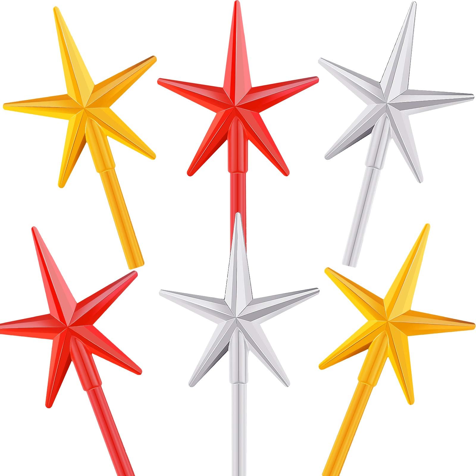 Amazon.com: Creative Hobbies Gold Stars for Ceramic Christmas Tree ...