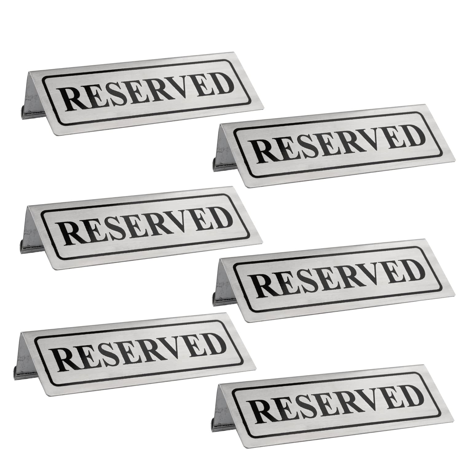 Kitchenvibes Reserved Table Sign Board Pack Of 6 6 Inches | Desertcart ...