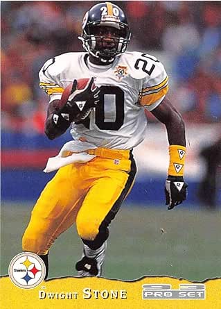 Amazon.com: 1993 Pro Set Football #368 Dwight Stone Pittsburgh Steelers ...