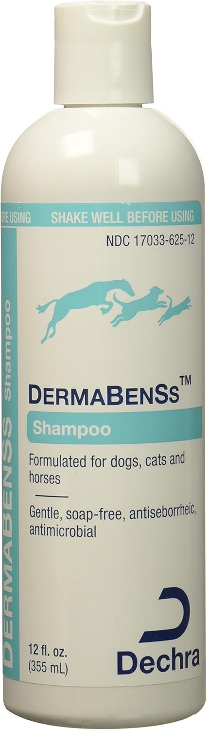 Amazon.com: DermaPet Benzoyl Peroxide Plus Shampoo (DermaBenSS) (12oz)