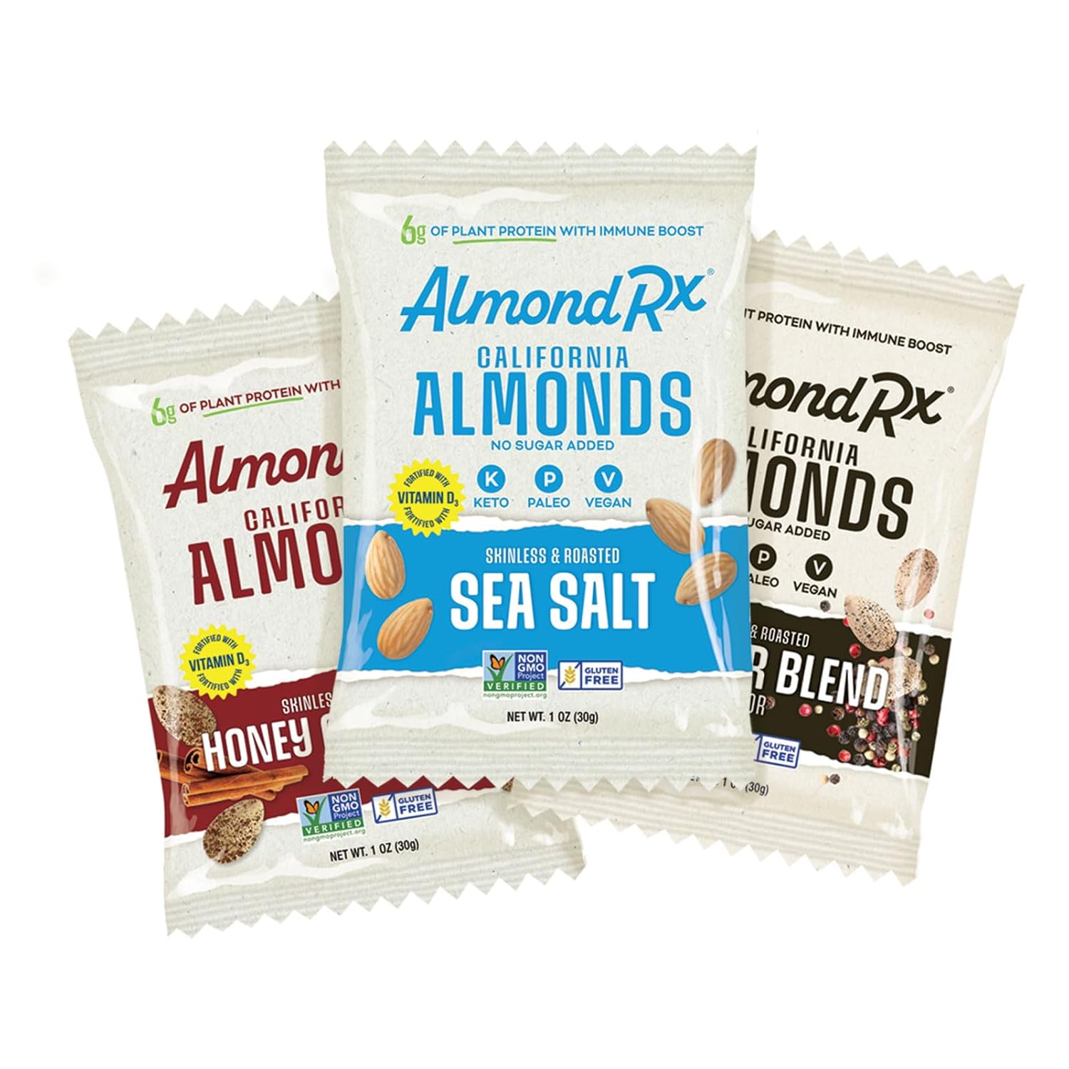 Amazon.com : AlmondRx | Heart Healthy Skinless Lightly Salted ...