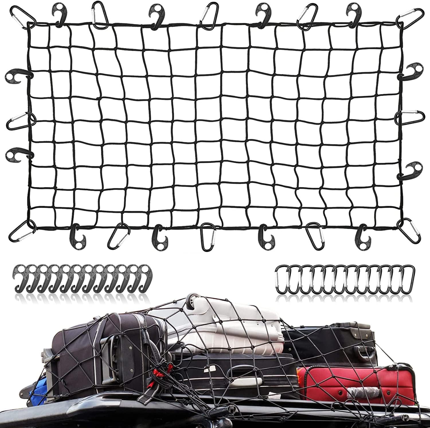 Amazon.com: TireTek Truck Accessories for Men, Heavy-Duty Cargo Net for ...
