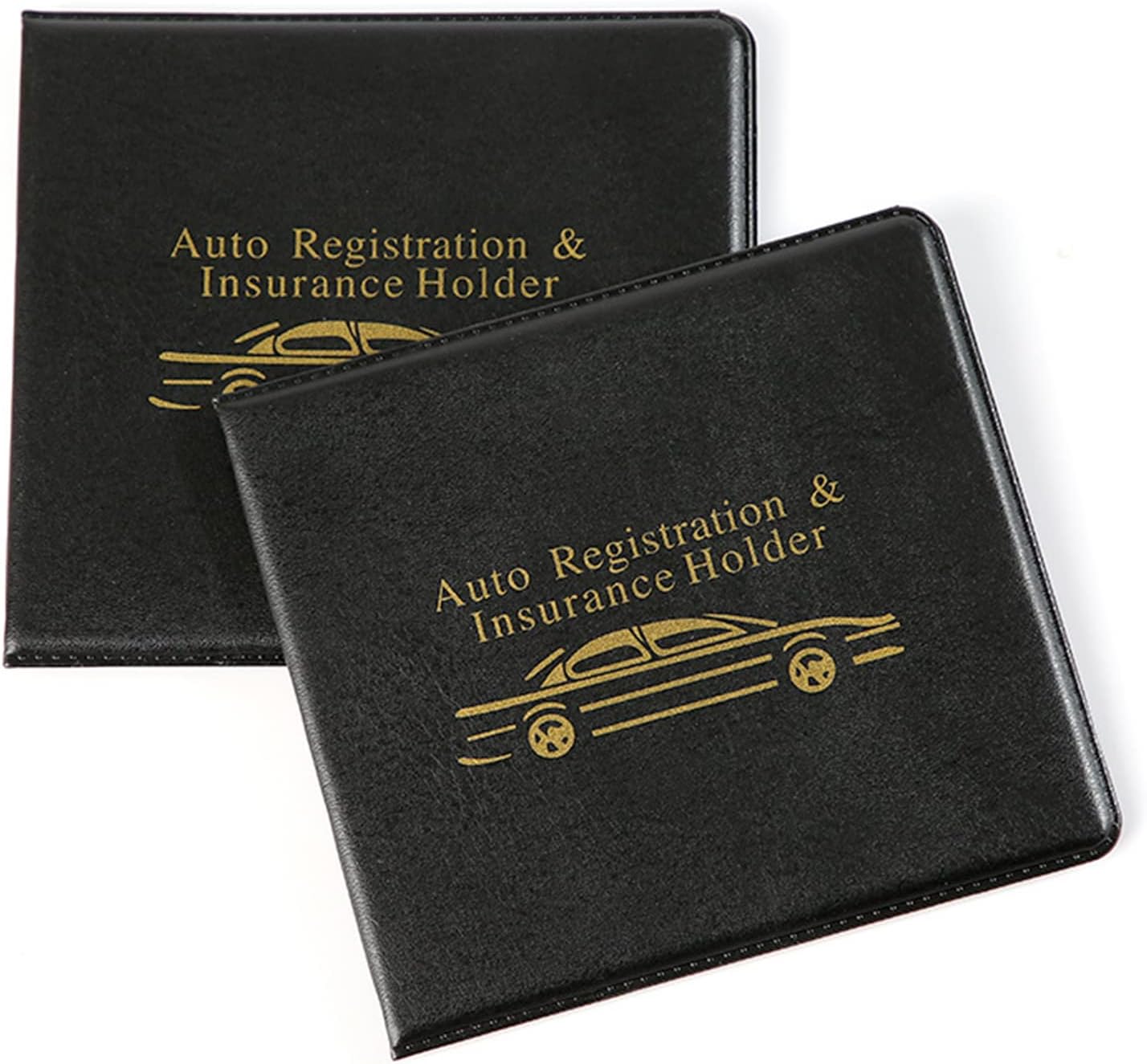 Car Registration and Insurance Card Holder, 2 Pack Vehicle Auto ...