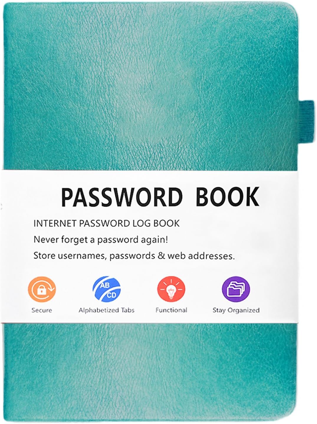 B6 Password Book Alphabetical with Tabs, Password Book for Seniors ...