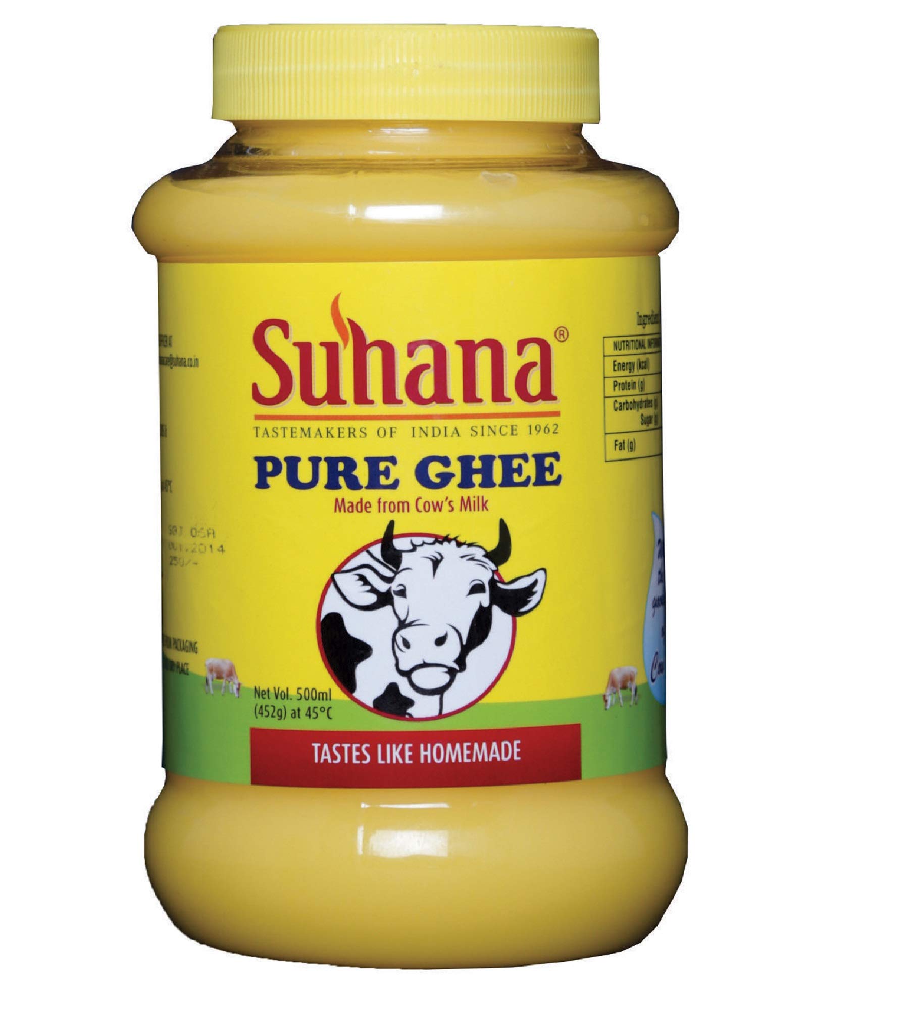 Suhana Pure Ghee 500ml Jar : Amazon.in: Grocery & Gourmet Foods