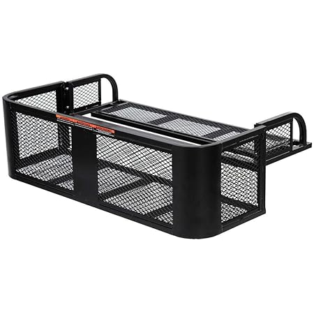 Amazon.com: Goplus ATV/UTV Rear Drop Basket, Universal Cargo Basket w ...