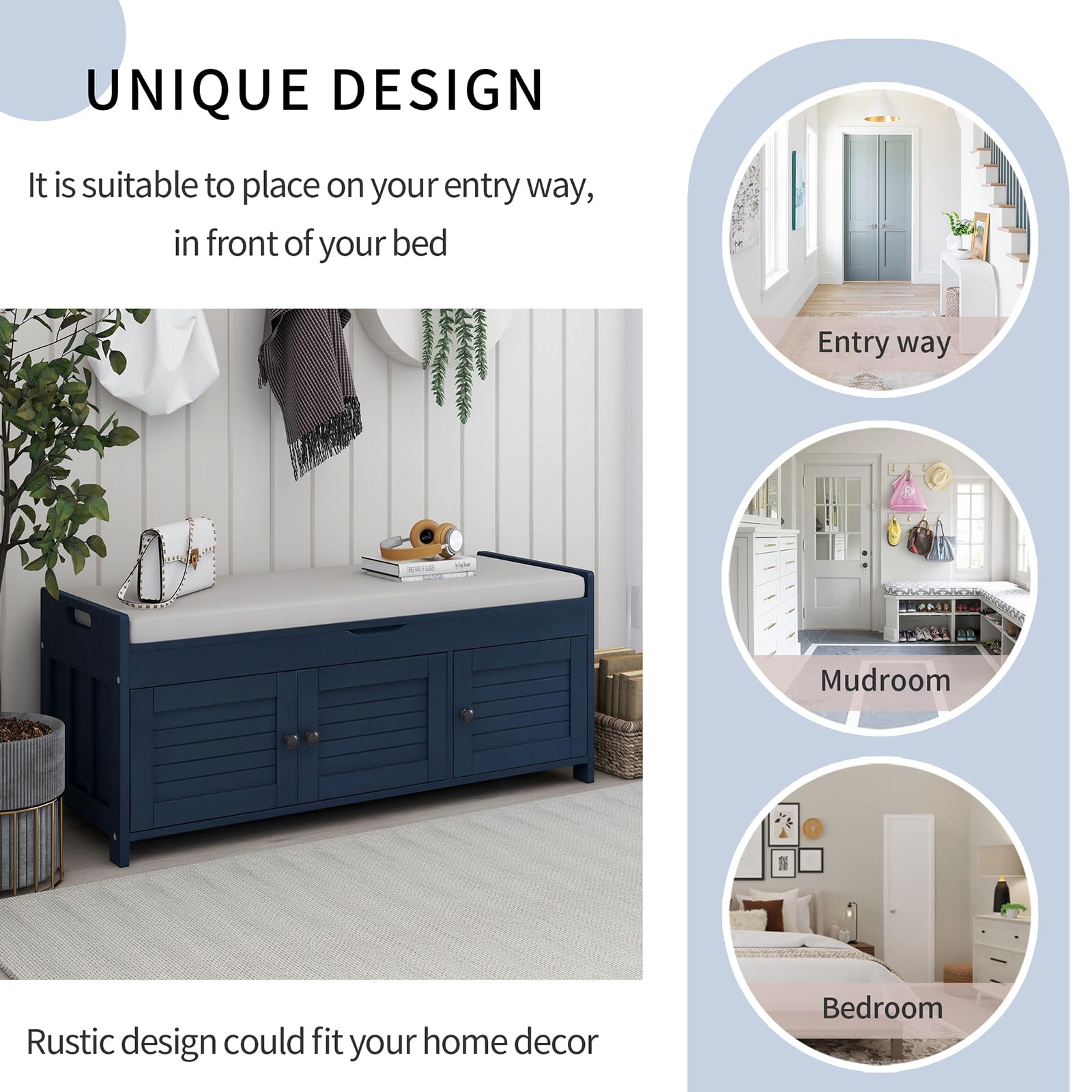 Bench With Storage ZXNYH Shoe Storage Bench With Lift Top Storage ...