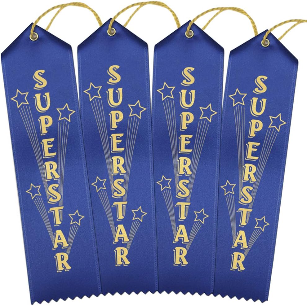 Amazon.com: RibbonsNow Honorable Mention Award Ribbons - 25 Light Blue ...