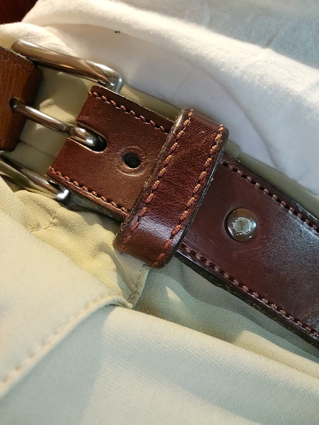 Amazon.com: Daltech Force Steel Core Reinforced Leather Gun Belt ...