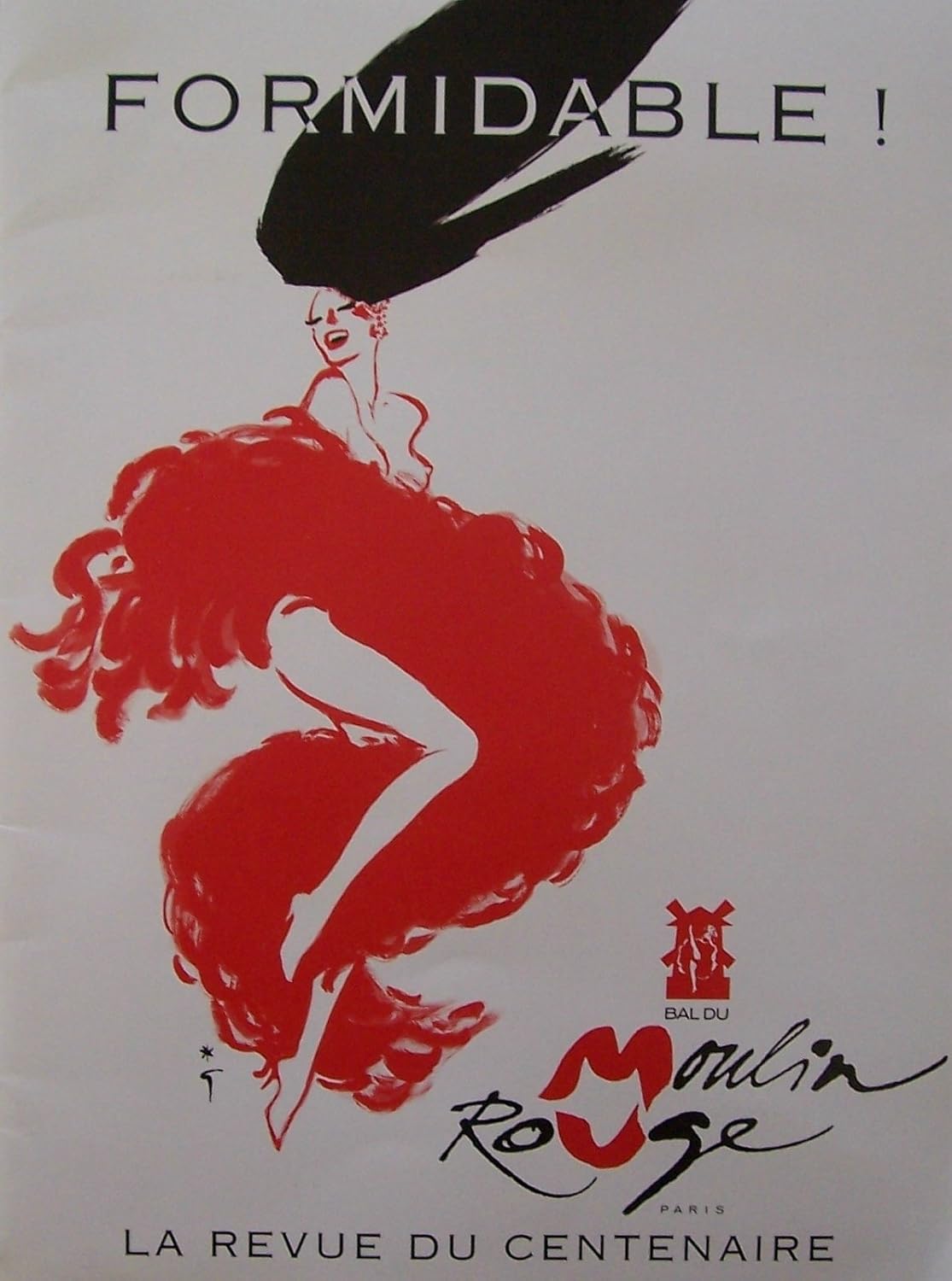 FORMIDABLE! Bal Du Moulin Rouge, Paris, La Revue Du Centenaire: Bal Du ...