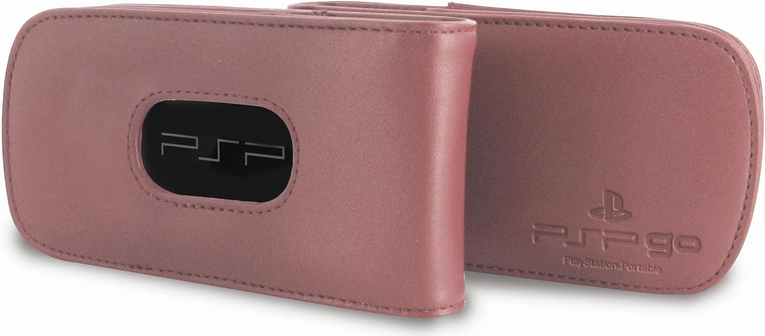 Official Sony Leather Flip Case - Pink (PSP GO) : Amazon.co.uk: PC ...