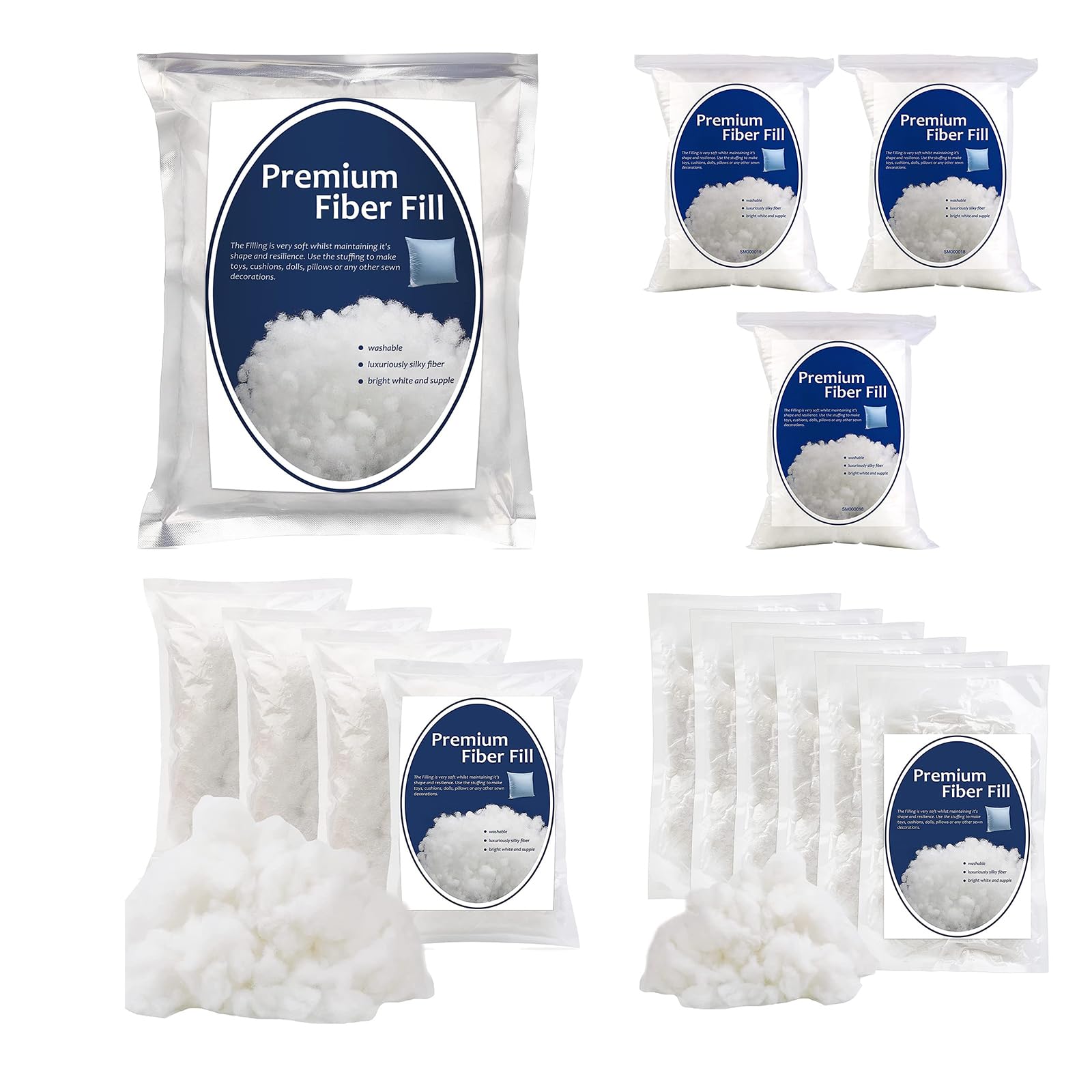Polyester Fiber Shapes