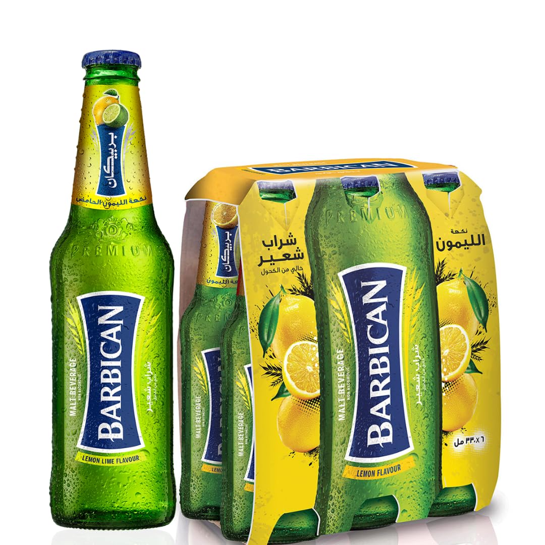 Barbican Lemon Non-Alcoholic Beer | Non - Alcoholic Beverage | Lemon ...