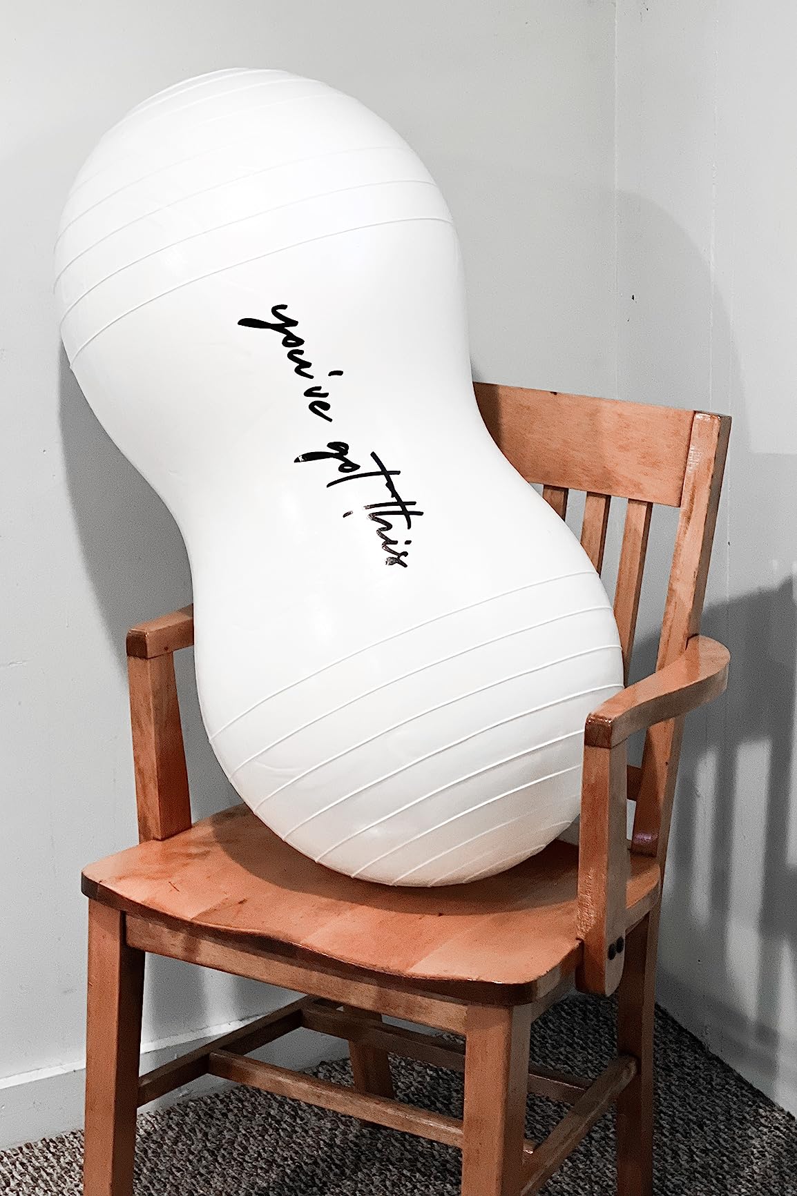 Amazon.com: Peanut Ball - Positive Affirmation Anti Burst Ball for ...