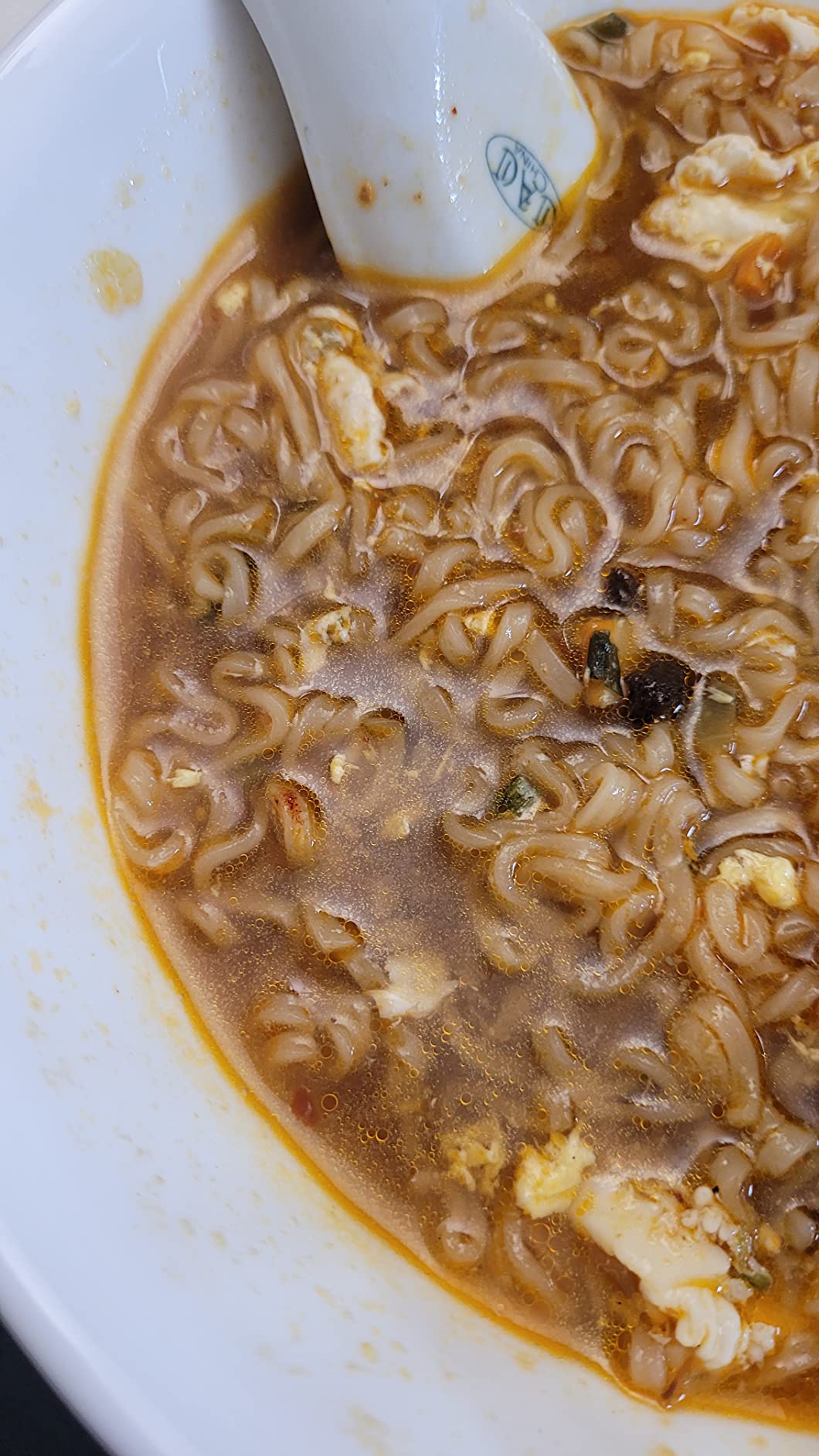 Amazon.com: OBJETIC Korean Hot and Spicy Ramen Noodle Soup Powder with ...