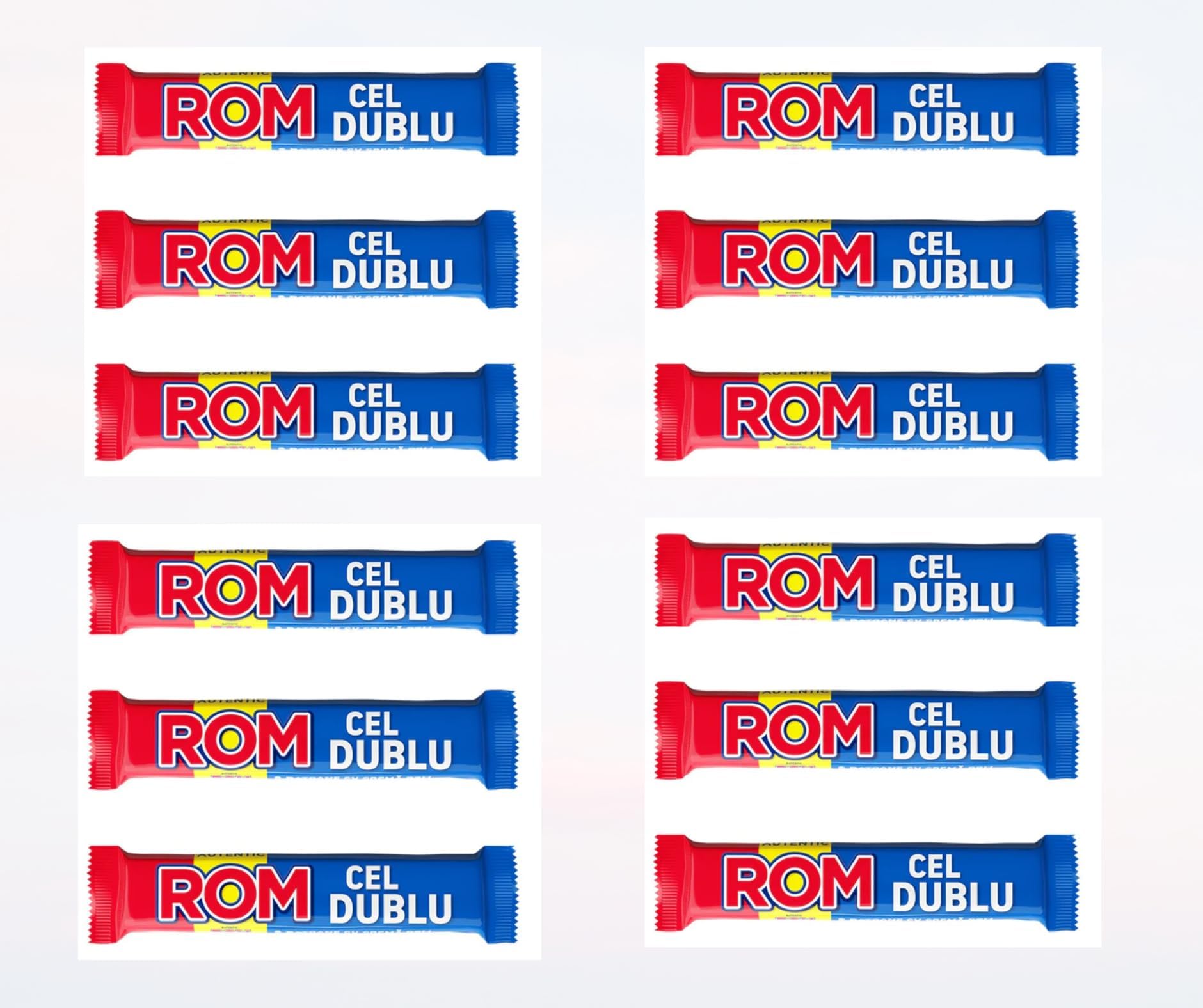 Amazon.com: Romanian Authentic ROM Chocolate Bars (Full Size, Rom ...
