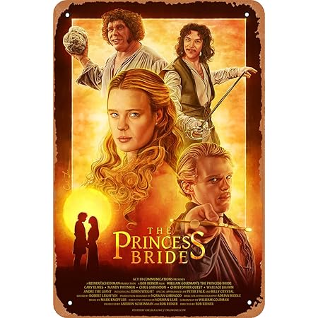 Amazon.com: The Princess Bride Movie 1987 Movie Gift Movie Wall Decor ...