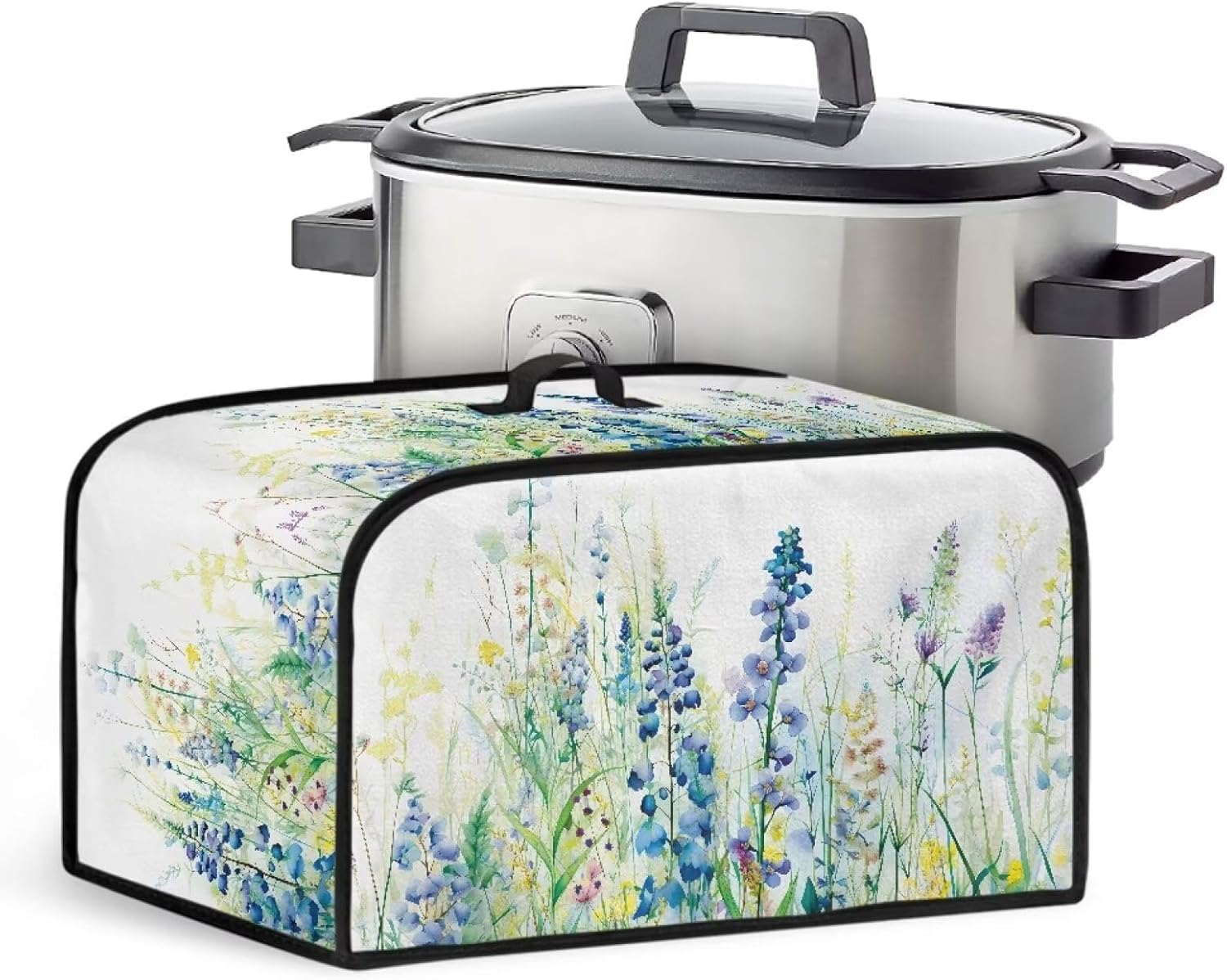 Amazon.com: NETILGEN Slow Cooker Cover Slow Cooker Dust Cover with Mesh ...