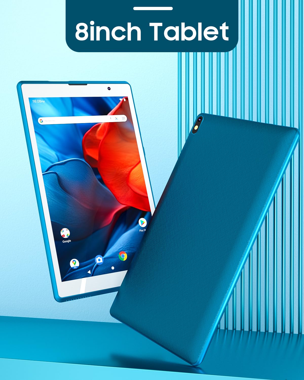 Snapklik.com : 8 Inch Android 11 Tablets, 2GB RAM+32GB ROM Tablet, Quad ...