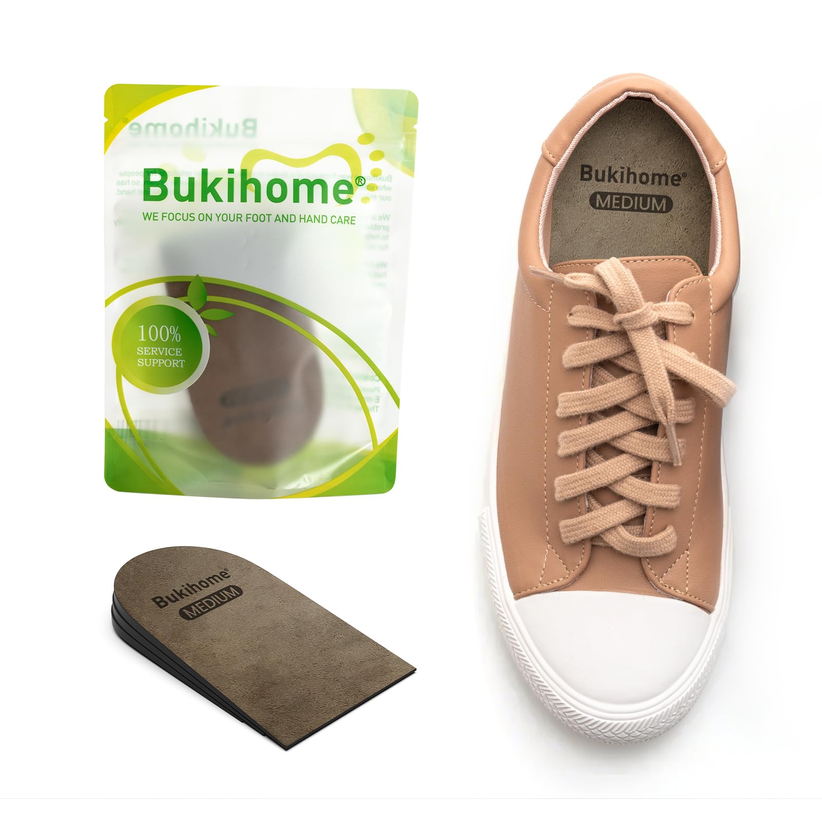Amazon.com: Heel Lift for Women Men Shoe - Bukihome 3 Layers Adjustable ...