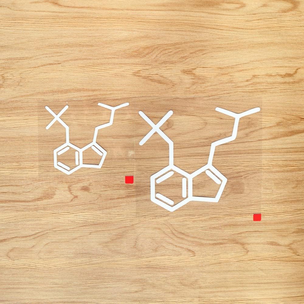 Amazon.com - Mushroom Molecule Psilocybin Formula Sticker Decal Vinyl ...