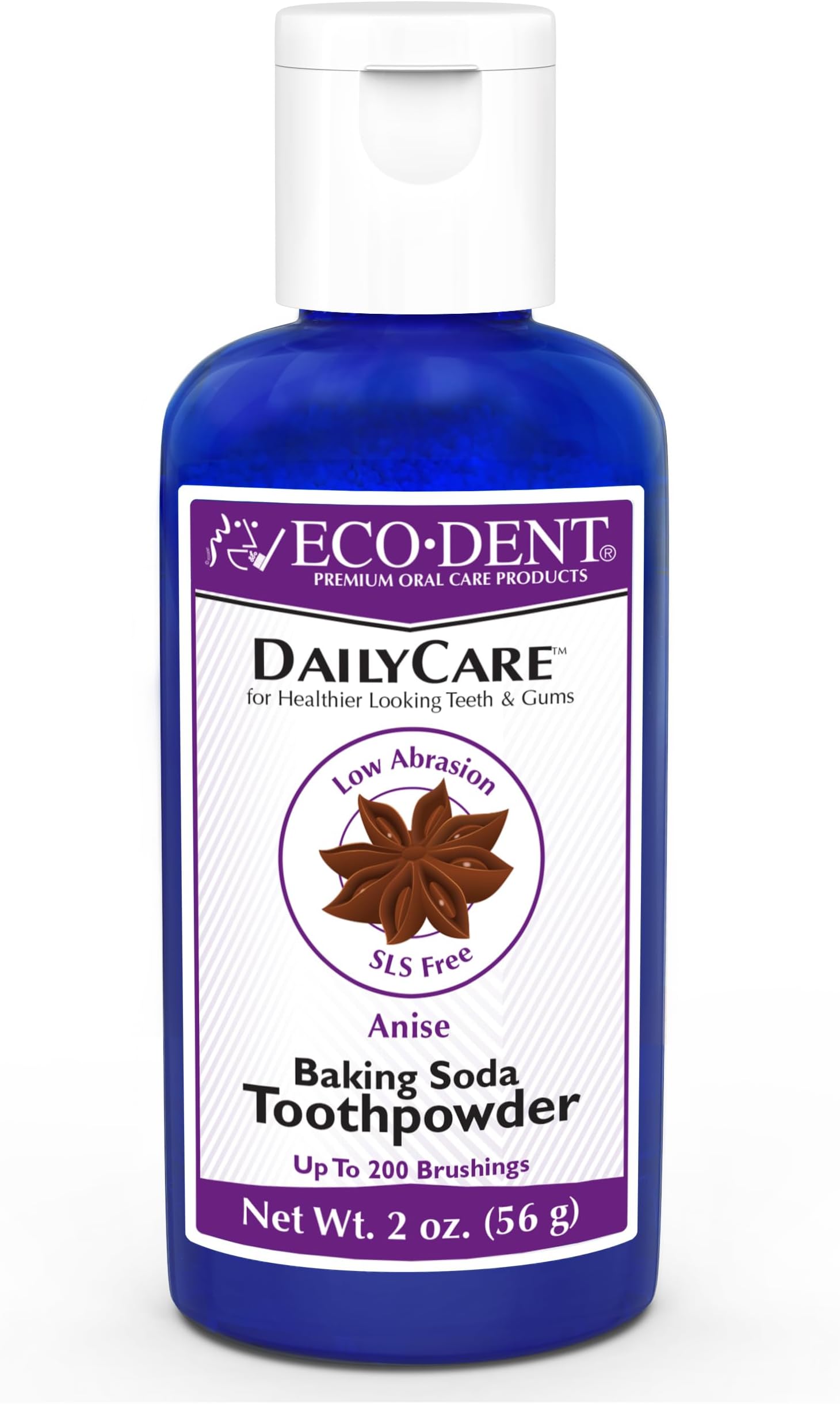 Amazon.com: Eco-Dent DailyCare Baking Soda Toothpowder, Anise – SLS ...