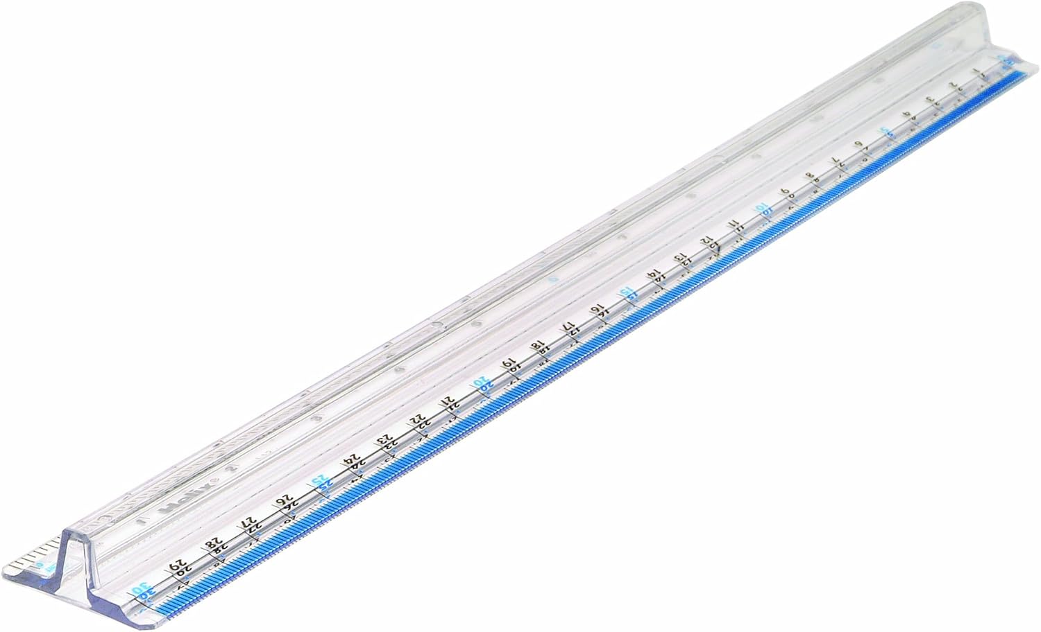 Helix 12 inch 30cm Finger Grip Ruler : Amazon.co.uk: Stationery ...