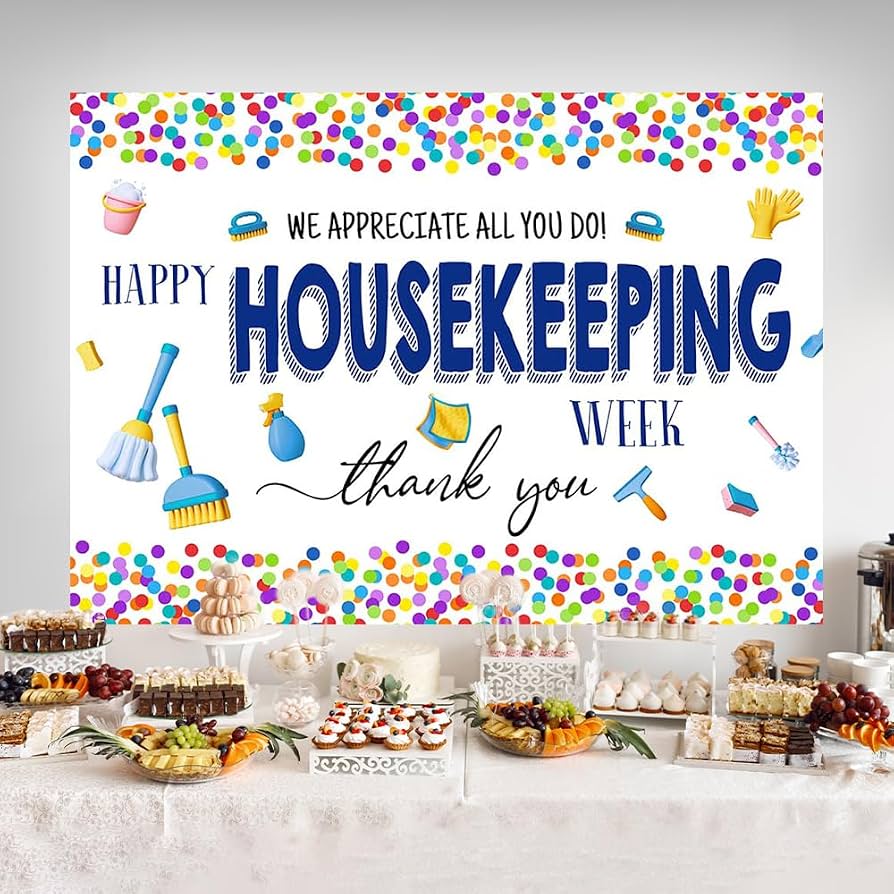 Housekeeping Week Themes INSTANT DOWNLOAD Happy Environmental Services