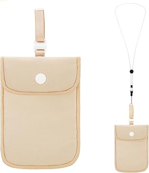 Amazon.com | lapinchen Hidden Bra Wallet, Travel Neck Pouch & Secert ...