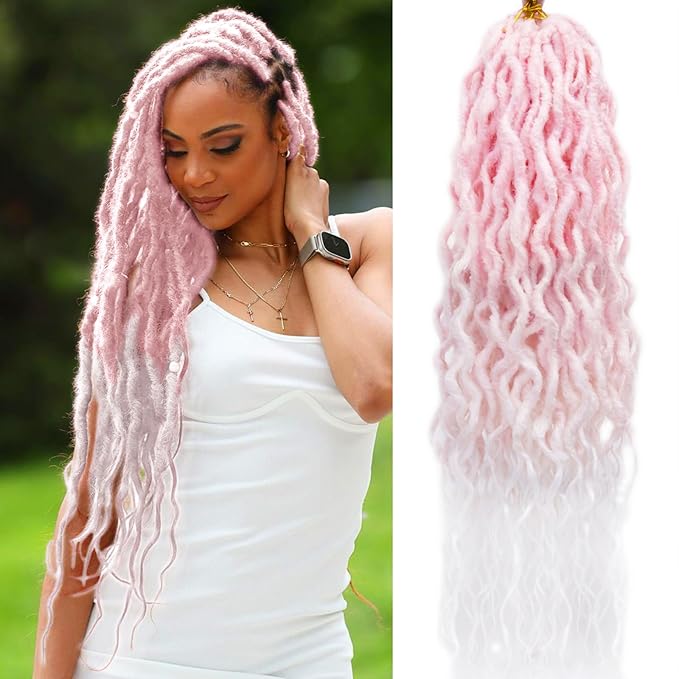 Amazon.com : Faux Locs Crochet Hair 24Inch Crochet Locs,Soft Locs With ...