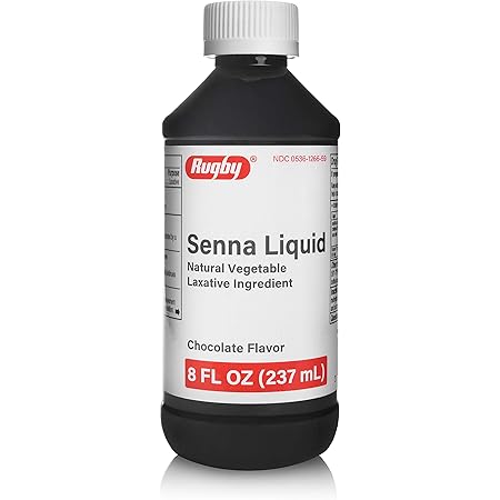 Amazon.com: Senna Laxative Syrup 8 oz. 8.8 mg / 5 mL Strength ...