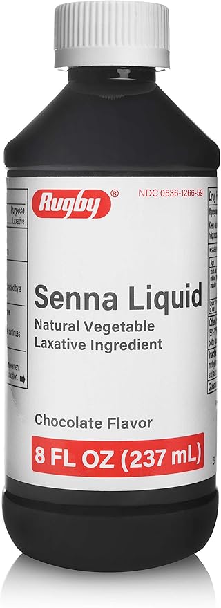 Amazon.com: Rugby 8.8 mg Senna Liquid - Made with Natural Vegetable ...
