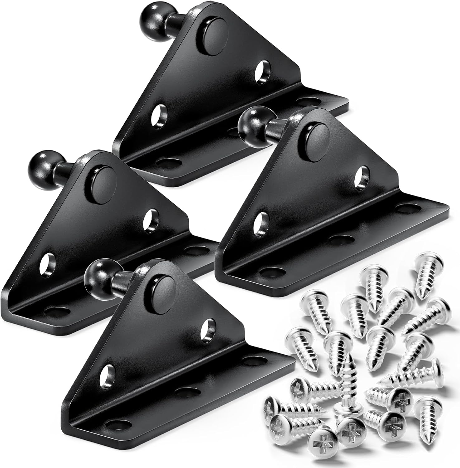 Amazon.com: Vepagoo 10mm Ball Stud Mounting Bracket, Gas Struts Lift ...