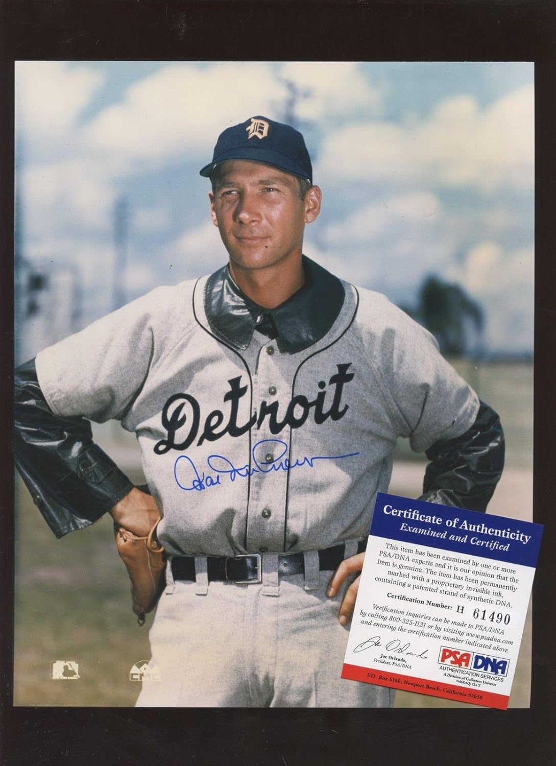 Hal Newhouser Tigers Autographed 8 X 10 Photo #1 PSA/DNA - Autographed ...