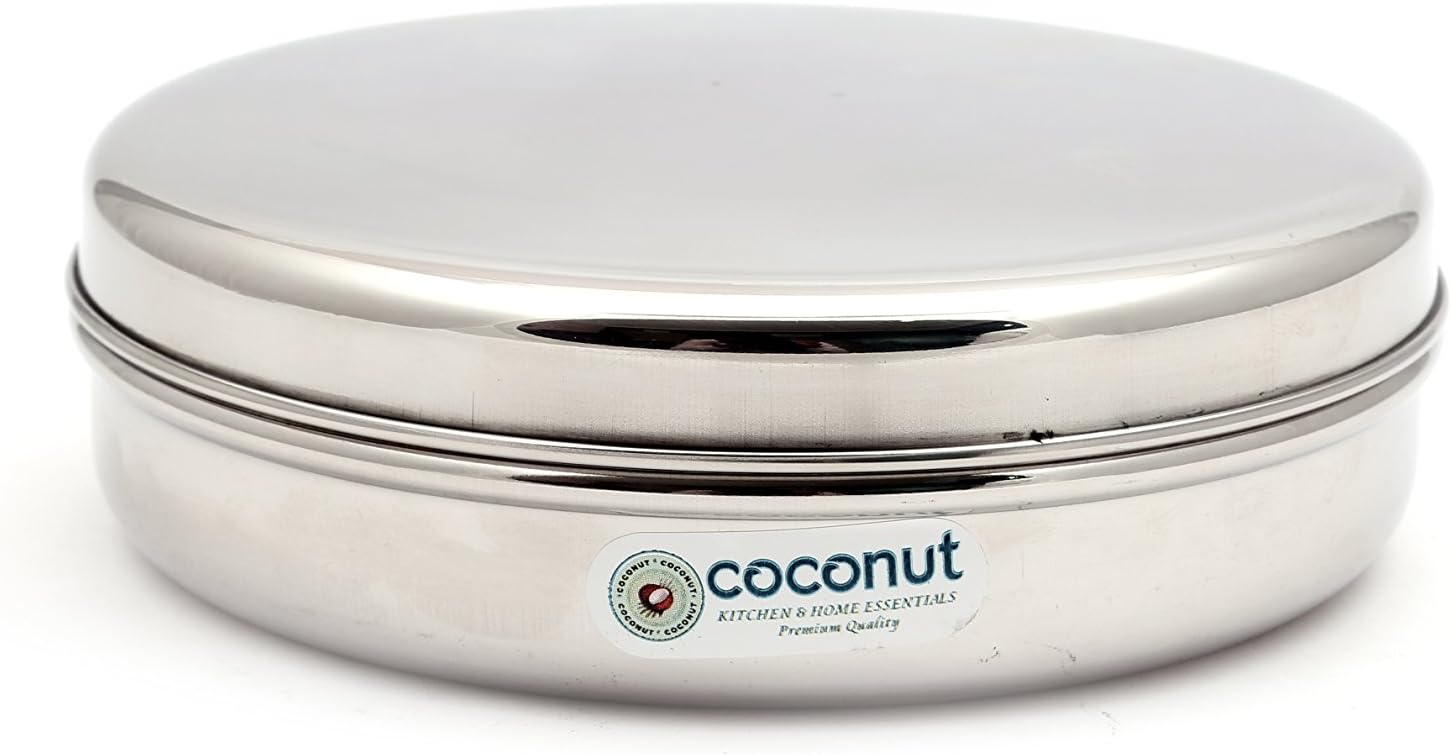 Buy Embassy Stainless Steel Deep Chapati Box/Multipurpose Container ...