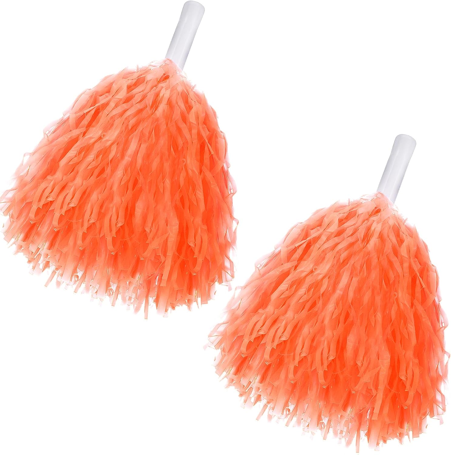 Amazon.com: 2 Pcs Cheerleading Pom Poms with Handle for Girl Team ...
