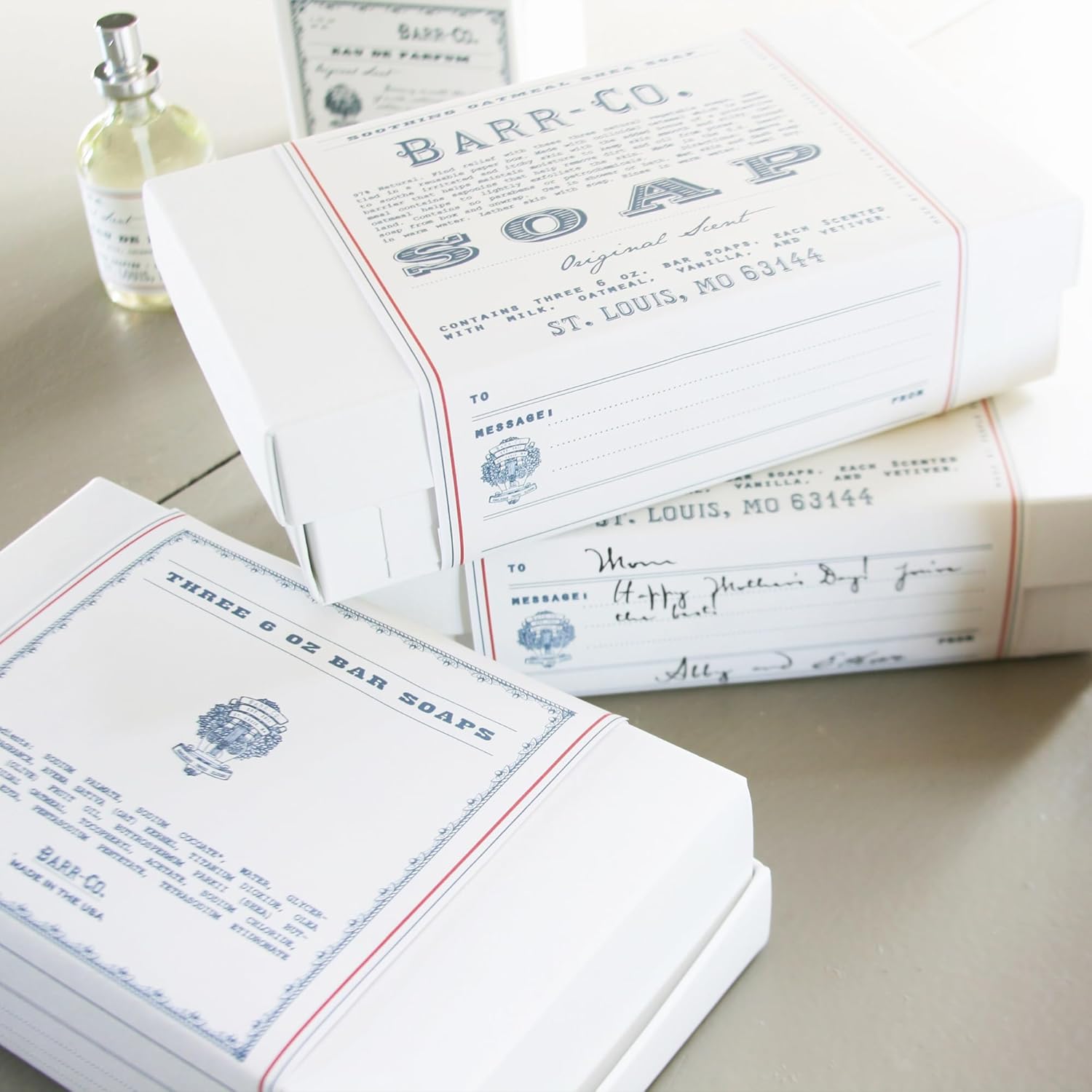 Barr-Co. Original Scent – Juego de jabón de 3 piezas – Yaxa Costa Rica