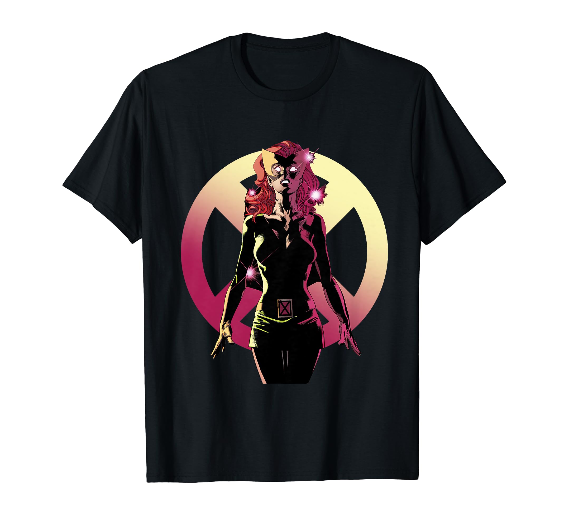 Amazon.com: Marvel X-Men Jean Grey PHOENIX Form Graphic T-Shirt T-Shirt ...