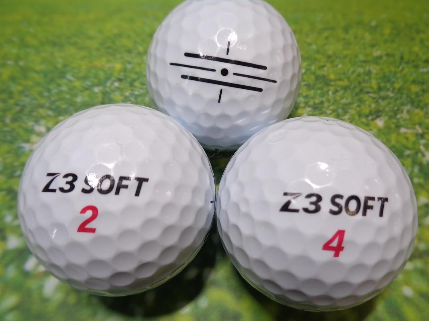 Amazon.co.jp: ゴルフ ボール ロスト ボール ABランク Z3 SOFT ホワイト 6球 セット【中古】 : スポーツ＆アウトドア