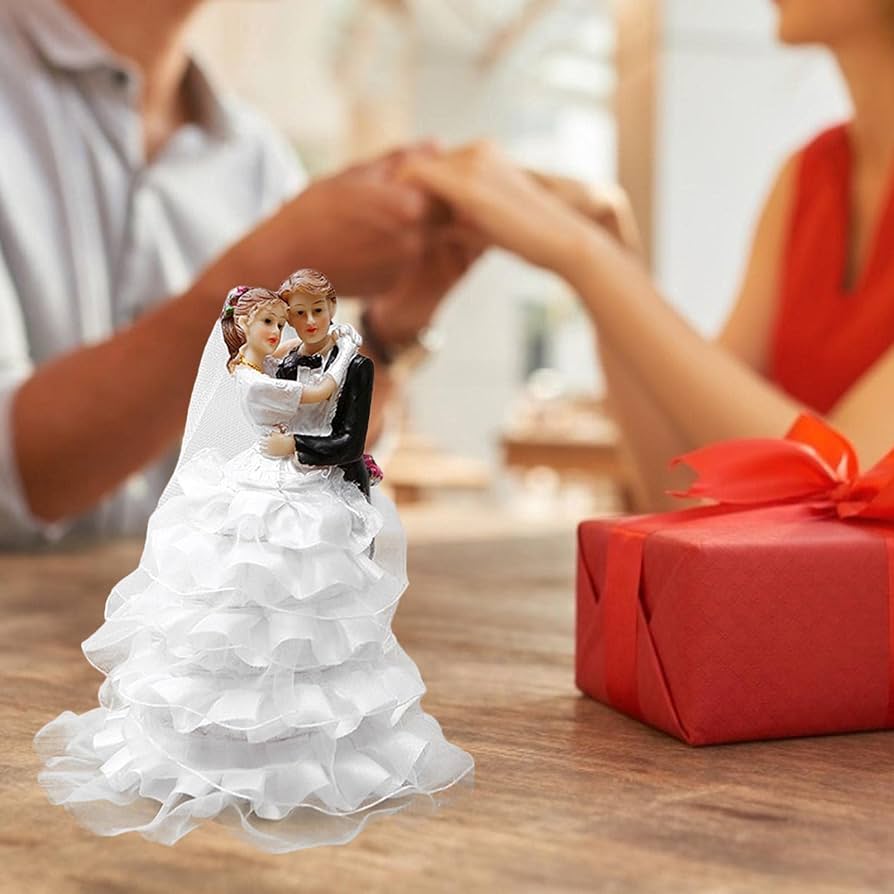 Wedding Groom Miniatures Wedding Cake Topper Bride And Groom Figurines