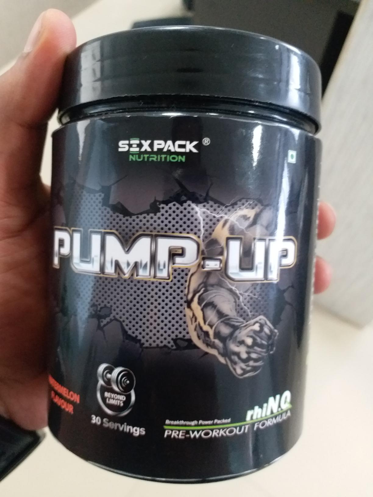 Six Pack Nutrition Pump UP Pre-Workout Supplement 30 Servings ...