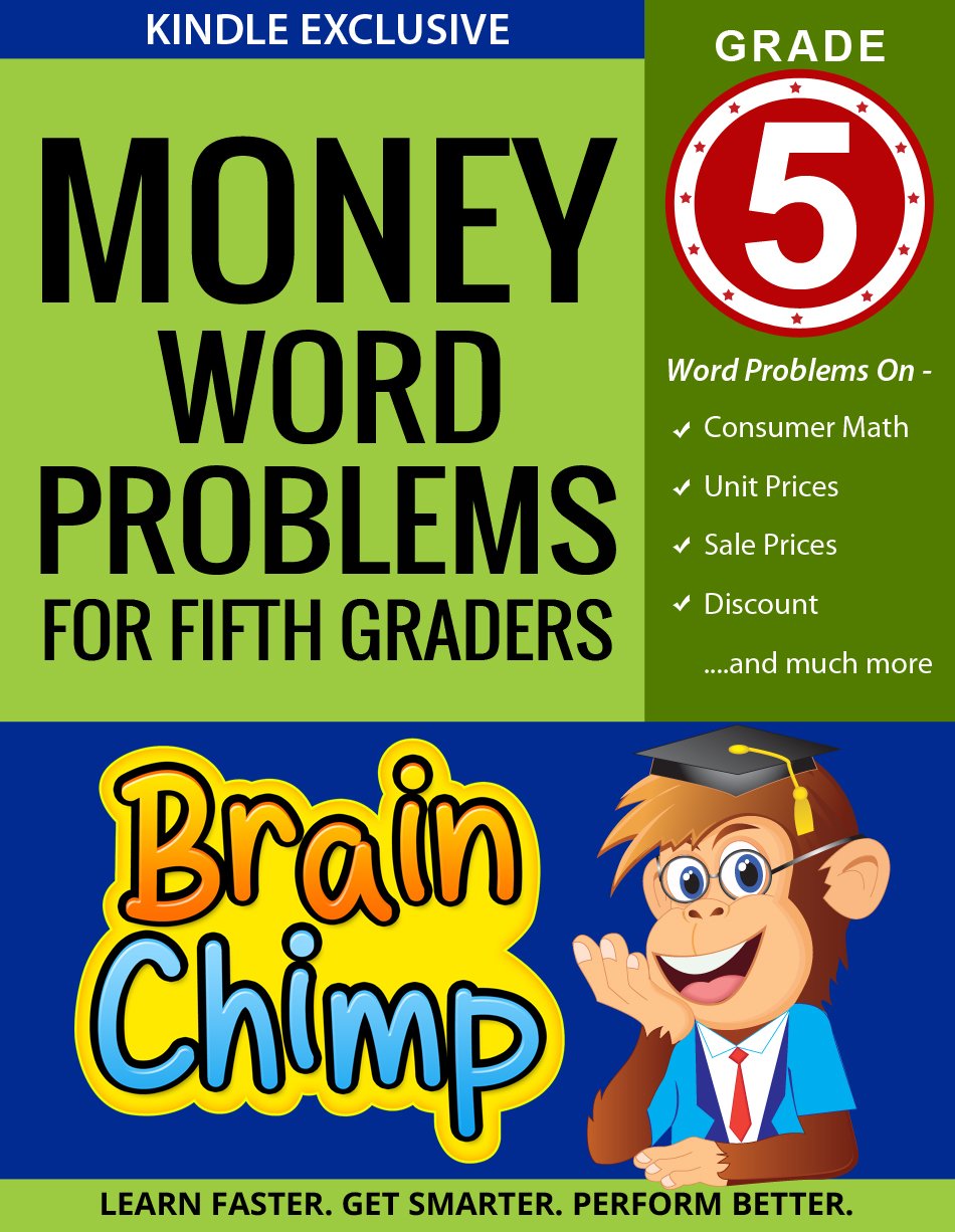 Amazon.com: Money Word Problems For Fifth Graders: Ages 10 – 11, Grade ...